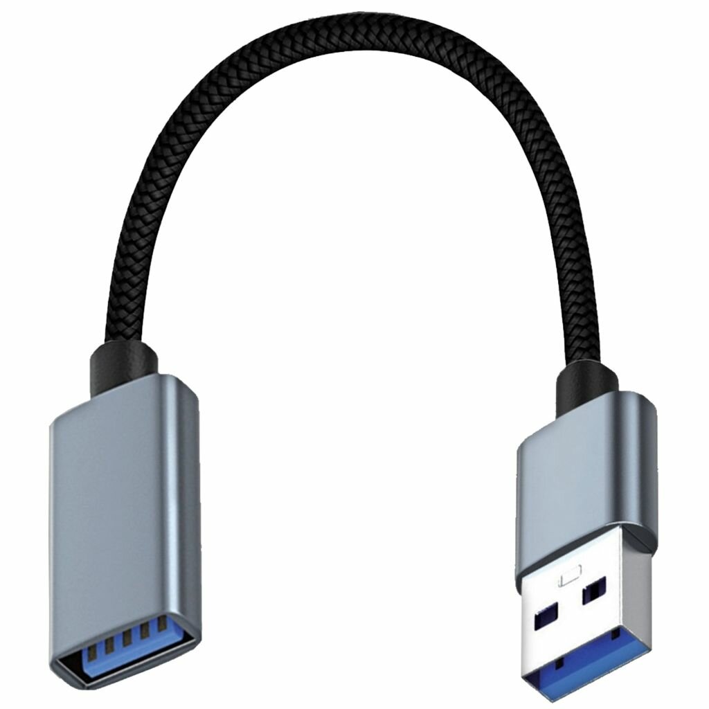 Высокоскоростной кабель-удлинитель USB3.0 USB A от мужчины к женщине USB3.0 Extender для быстрой передачи данных со скоростью 5 Гбит / с и зарядки 5V2A