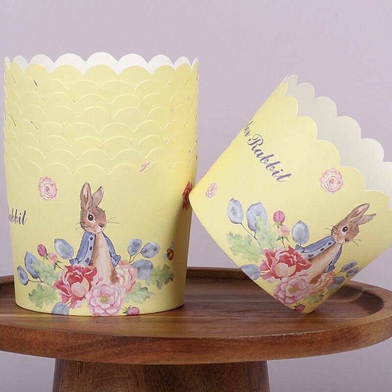 Форма для выпечки кексов, диаметр 7 см, бумажная, 15 штук, для детского праздника, на новый год