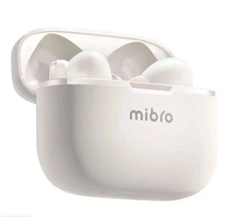 Беспроводные наушники Mibro Earbuds AC1 (XPEJ010), цвет: белый, версия: EU