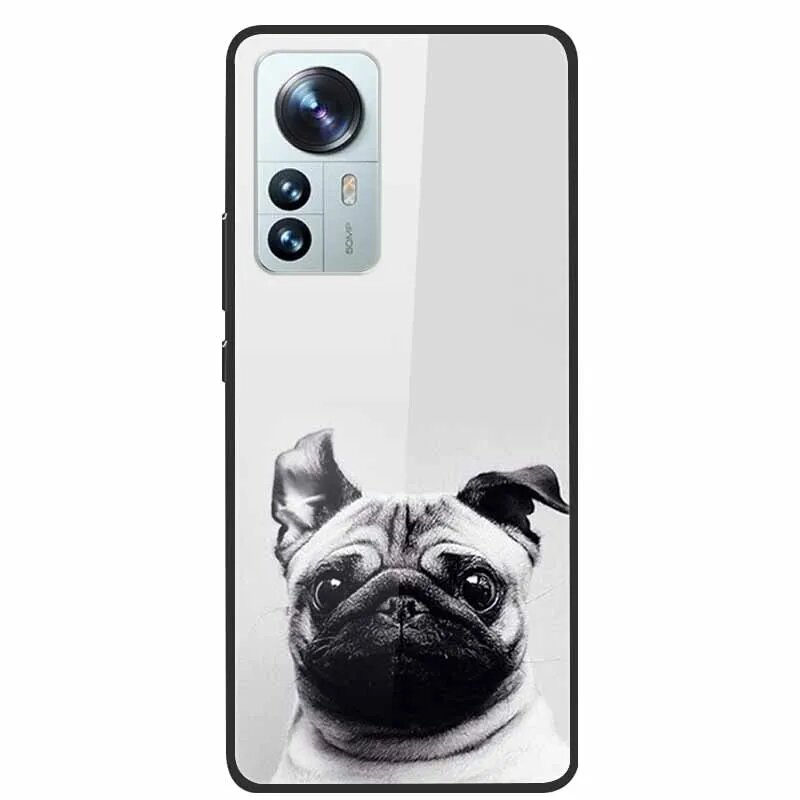 Стеклянный чехол для Xiaomi 12 Lite Pro 5G, твердая задняя крышка из закаленного стекла для Xiaomi 12 12X Mi12 X, чехлы для телефонов Mi 12Lite 12Pro