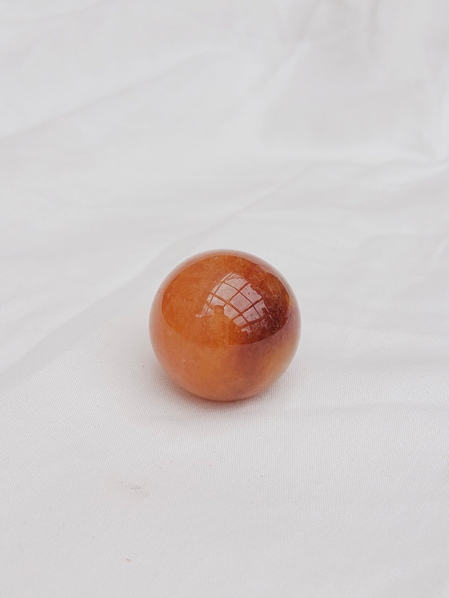 Шар из натурального камня авантюрин персиковый 25 мм