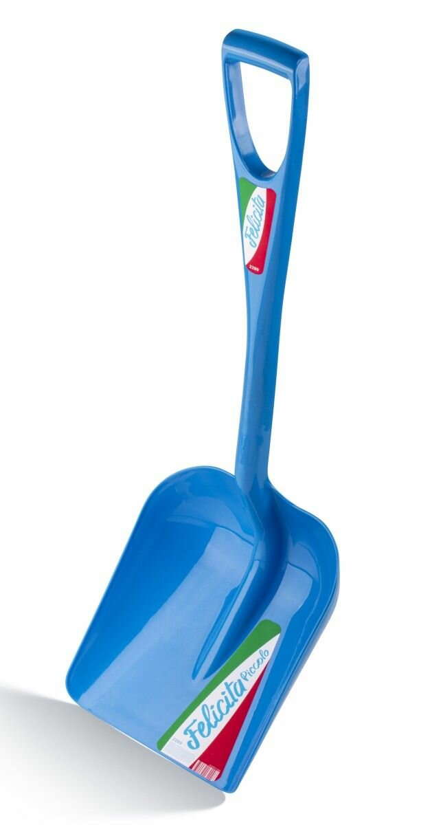 Лопата автомобильная, для уборки снега центроинструмент 2289 Феличита Piccola, голубая