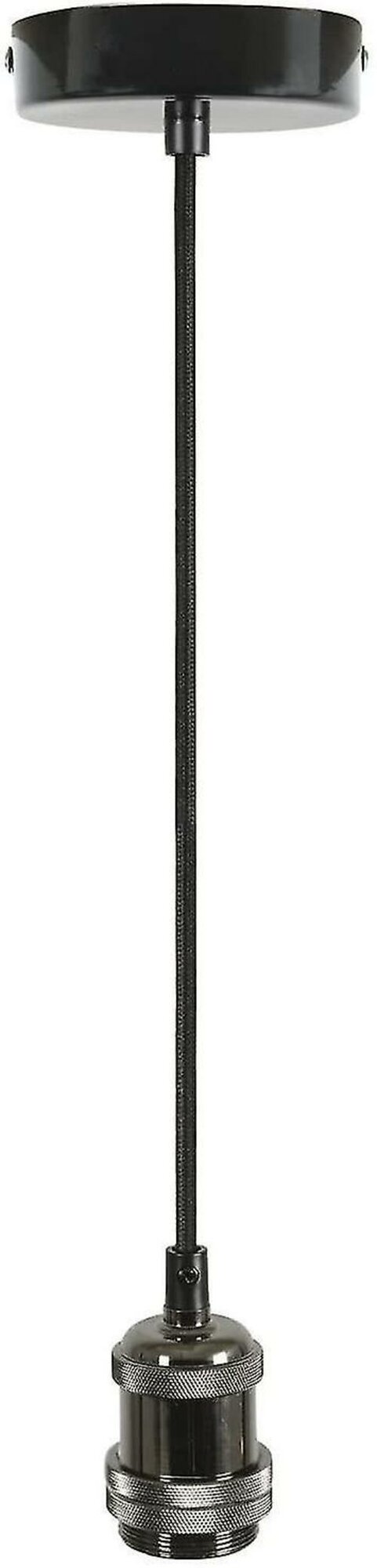 Лампы ретро - подвеска черный Chrome - 1 потолок розовый E27 / Эдисон алюминиевые аксессуары