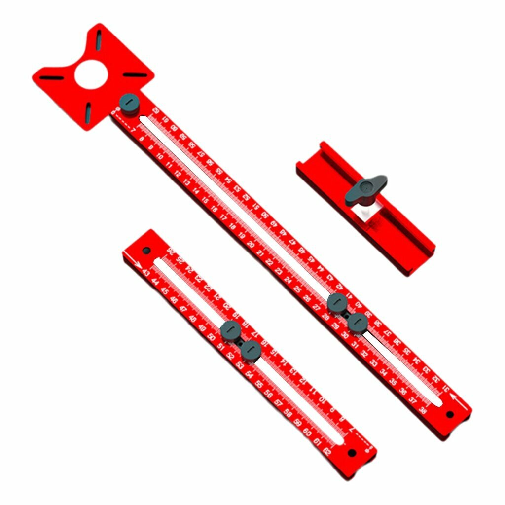 Фрезерные пазы для фрезерования кронштейнов Направляющая для фрезера Фурнитура для шкафов Кондукторы с автоматическим кернером Многофункциональный