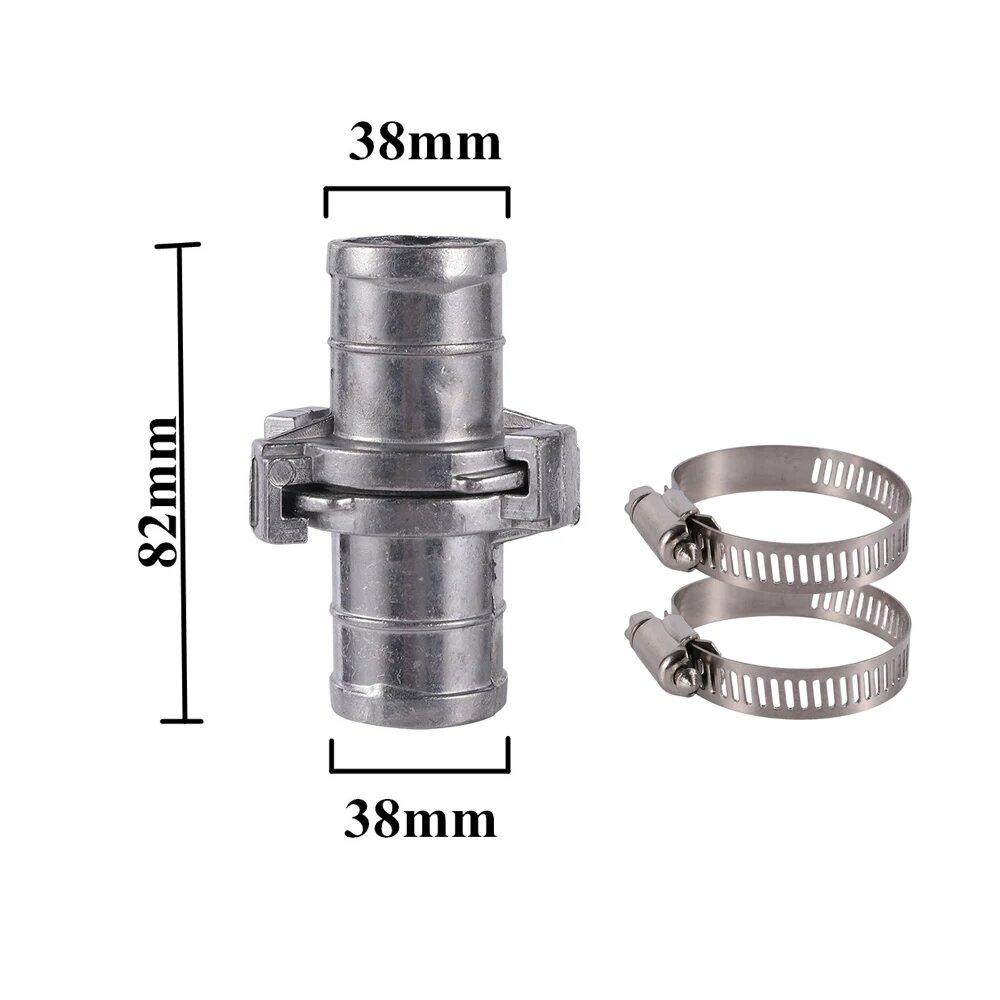 Быстроразъемный соединитель для садового поливочного шланга, адаптер, фитинг для трубы с зажимом для пожарного шланга, аксессуары для орошения в сельском хозяйстве