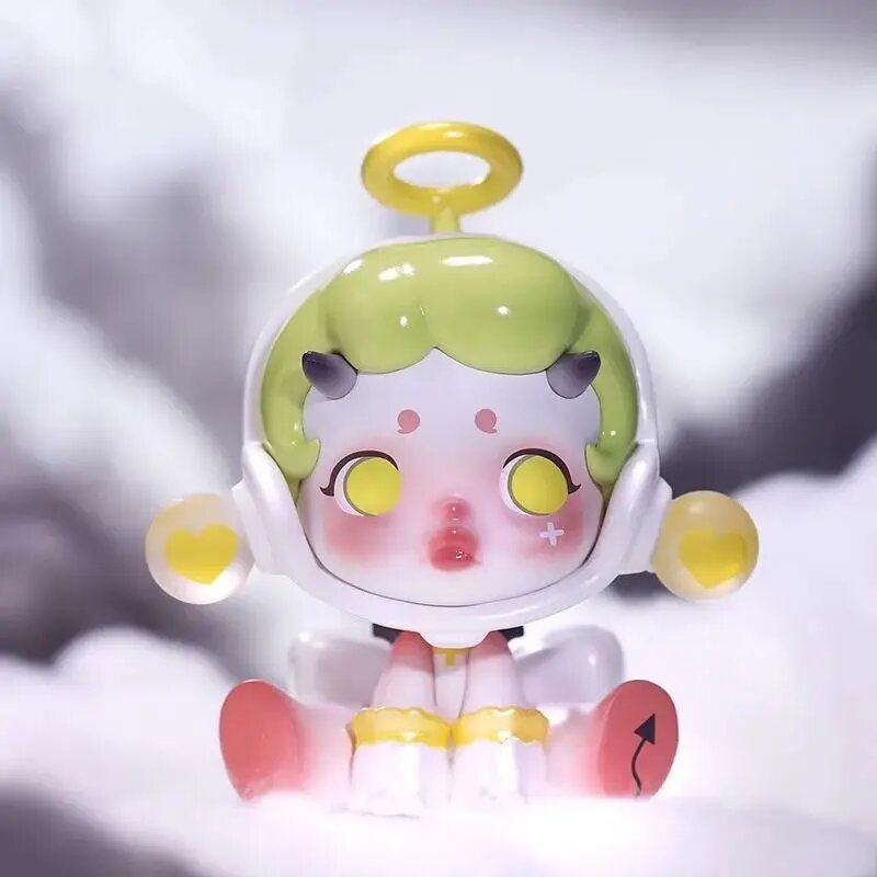 POP MART Skullpanda старинный замок фигурки blind box, Angel