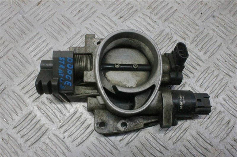 Б/У Заслонка дроссельная Dodge Chrysler Stratus 2 / Додж Крайслер Стратус 2 2.7 EES 201Л.С 2001