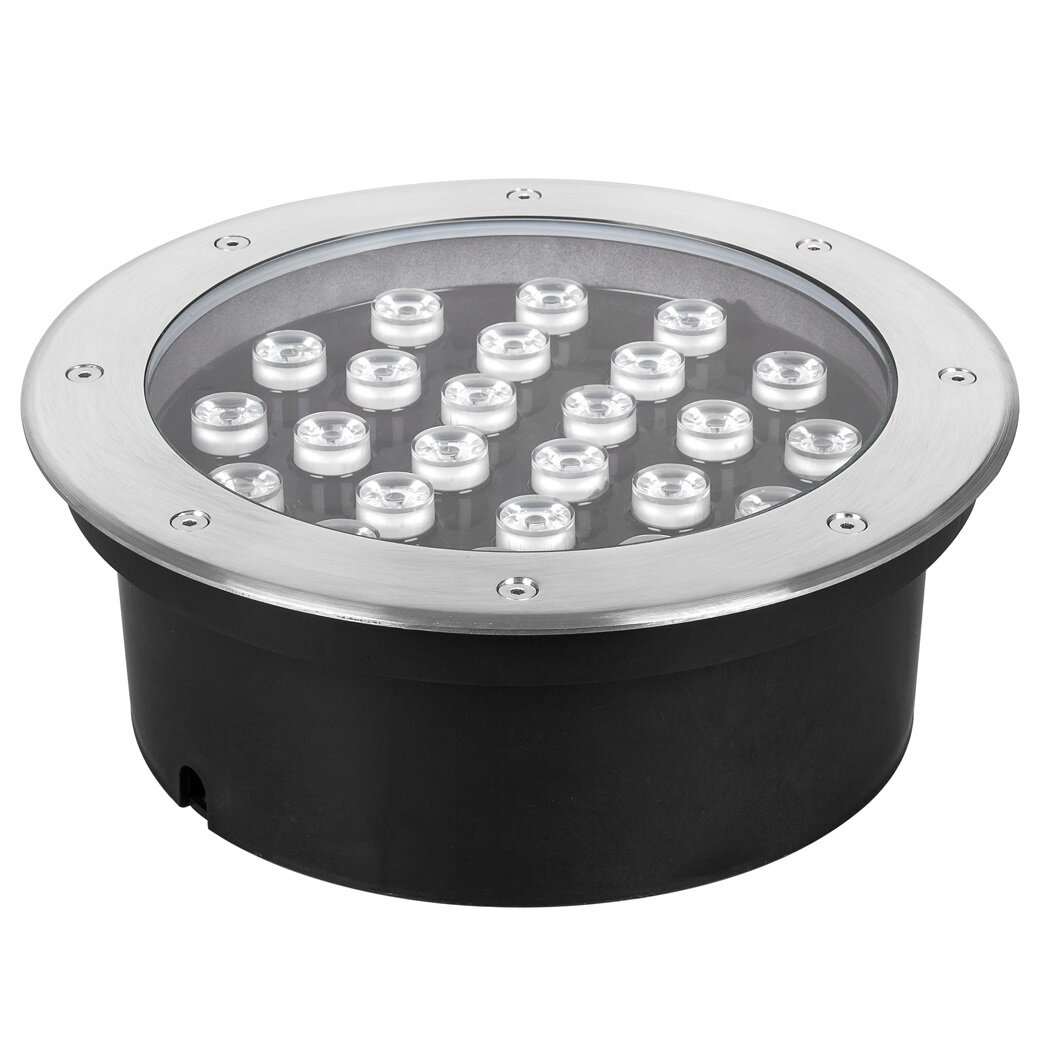 Светодиодный светильник тротуарный (грунтовый) Feron SP2708 24W 2700K 85-265V IP67 32136