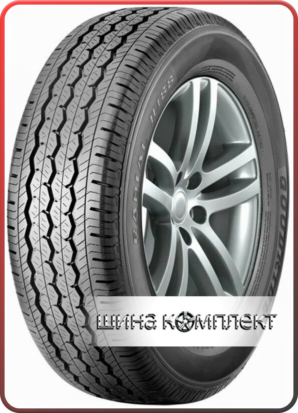 Автомобильная шина Goodride H188 195/75 R16C 107/105R летняя для коммерческого транспорта