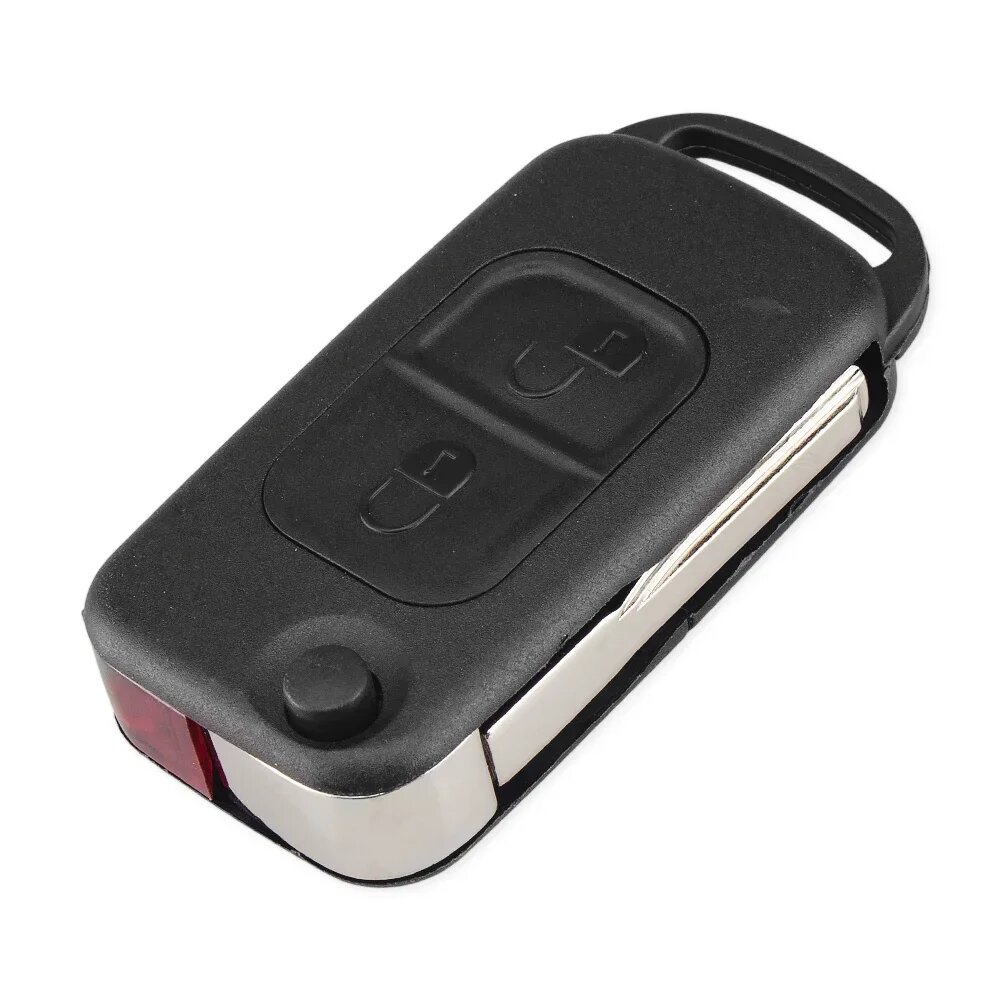 KEYYOU 1/2/3/4 кнопка откидной складной автомобильный удаленный ключ для Mercedes Benz SLK E113 A C E S W168 W124 W202 W203 чехол для авто ключа