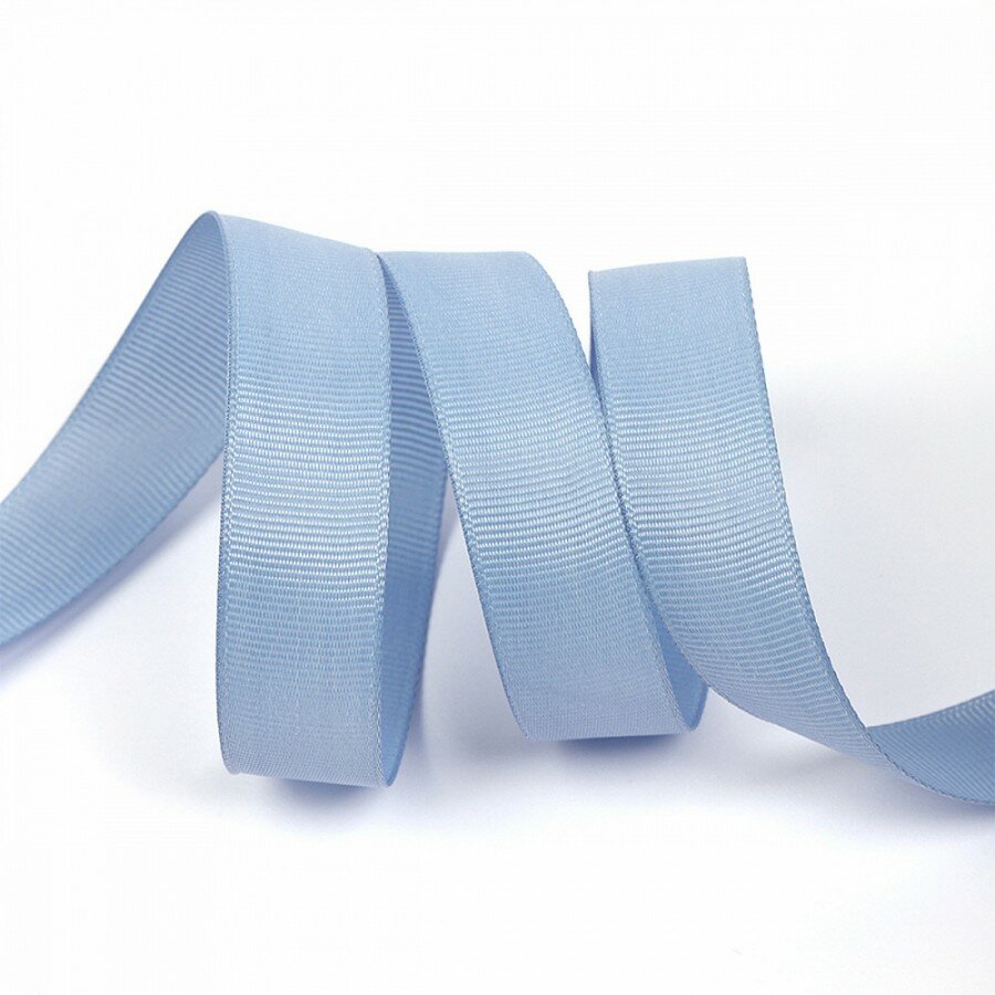 Лента репсовая 20мм в инд. упаковке цв. 332 голубой Magic4Hobby уп. 22,86м (+-1м)