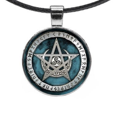 Амулет Лунный пентакль