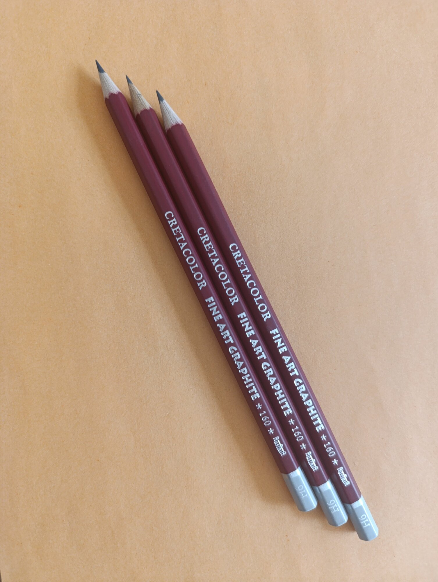 Карандаш чернографитные FineAtt 9H 3 шт