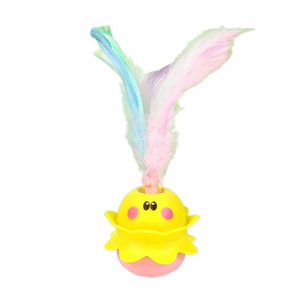 Pet smart Electric Tumbler funny Cat Stick Игрушка для кошек-Желтый порошок