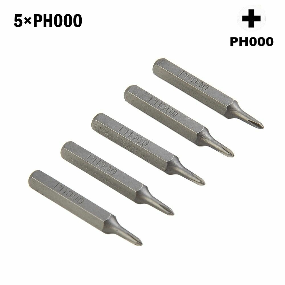 Шестигранная отвертка H4 28 мм PH0000PH000PH00PH0PH1PH2 с шестигранным хвостовиком 4 мм