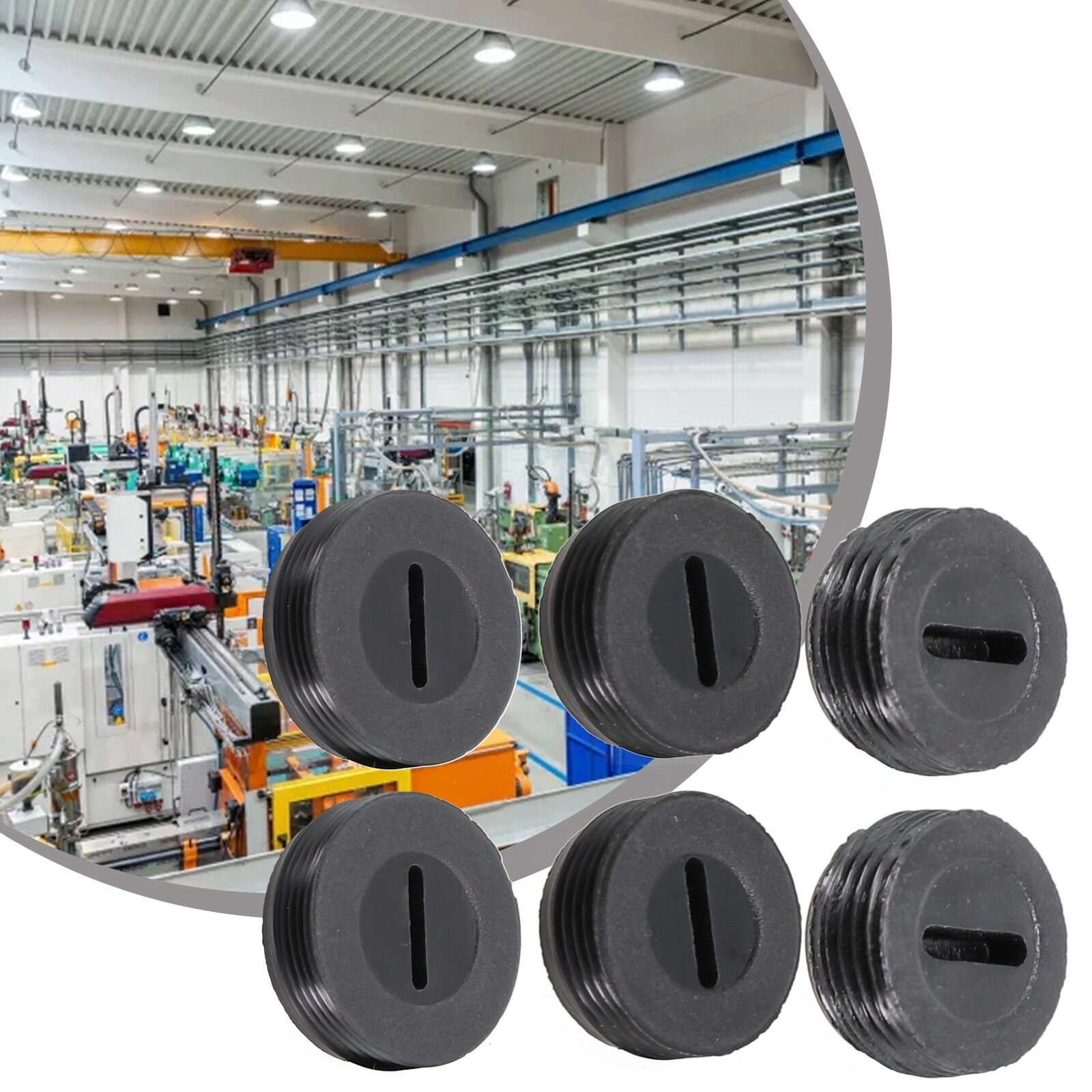 2шт Черный Угольный Щеткодержатель Крышка Щетки 13 14 15 16 18 20 22 мм