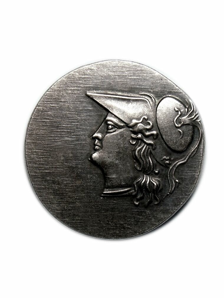 Античная монета #4 серебро сувенирная копия монеты, нумизматика, деньги для коллекции