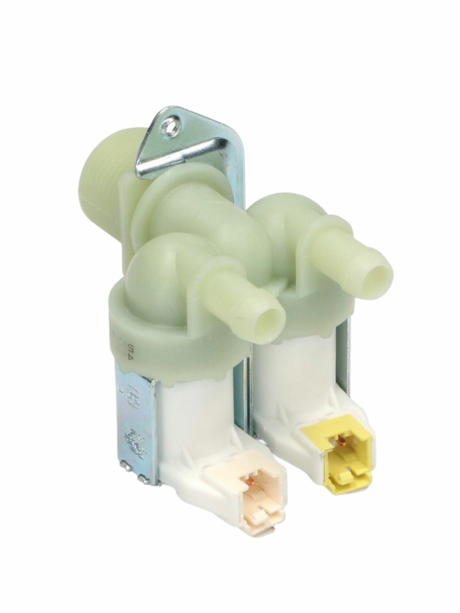 Заливной электромагнитный клапан 2Wx180, под фишки для СМА Gorenje, Asko G134377, G587558, G106595, G134379, G459455