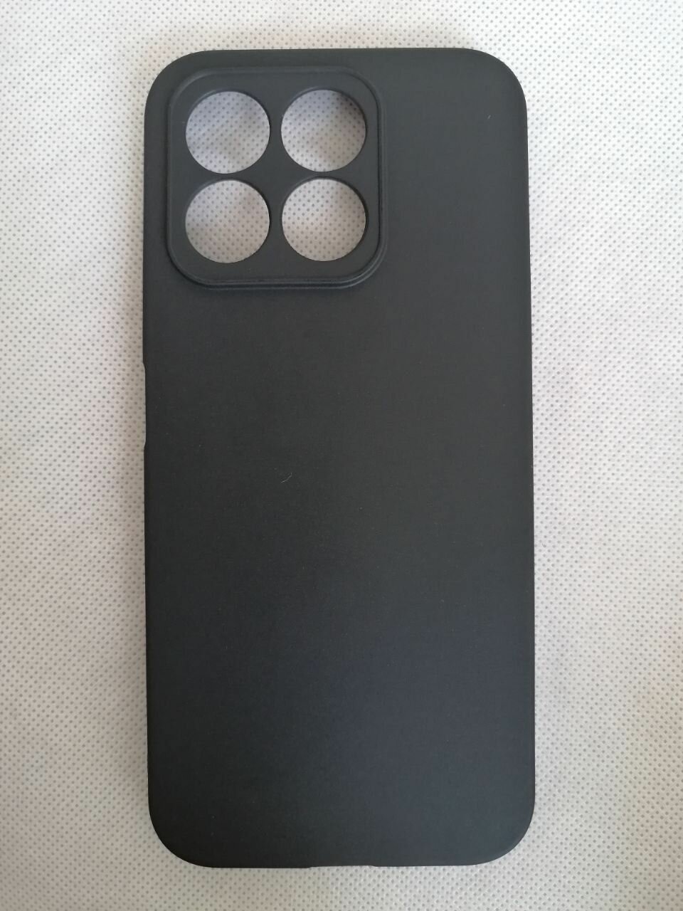 Чехол силиконовый черного цвета для смартфона Honor X8b