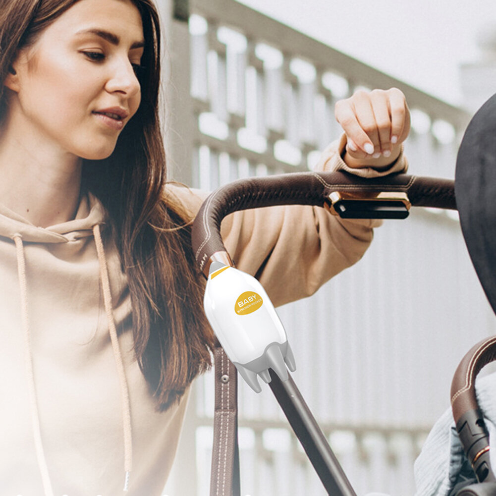 Качалка для коляски, перезаряжаемая, детская вибрирующая пустышка, регулируемая скорость, помощник для сна