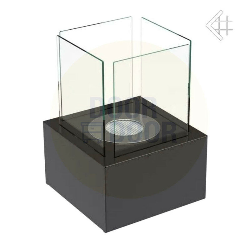 Биокамин Kratki TANGO 2, Металл, черный, 25x35,3x25 см.