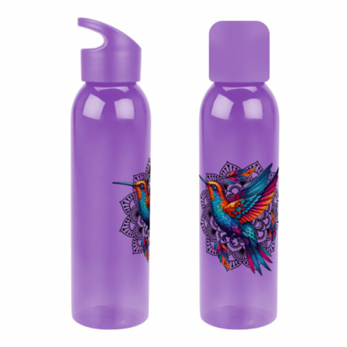 Бутылка для воды «Колибри» (фиолетовый)