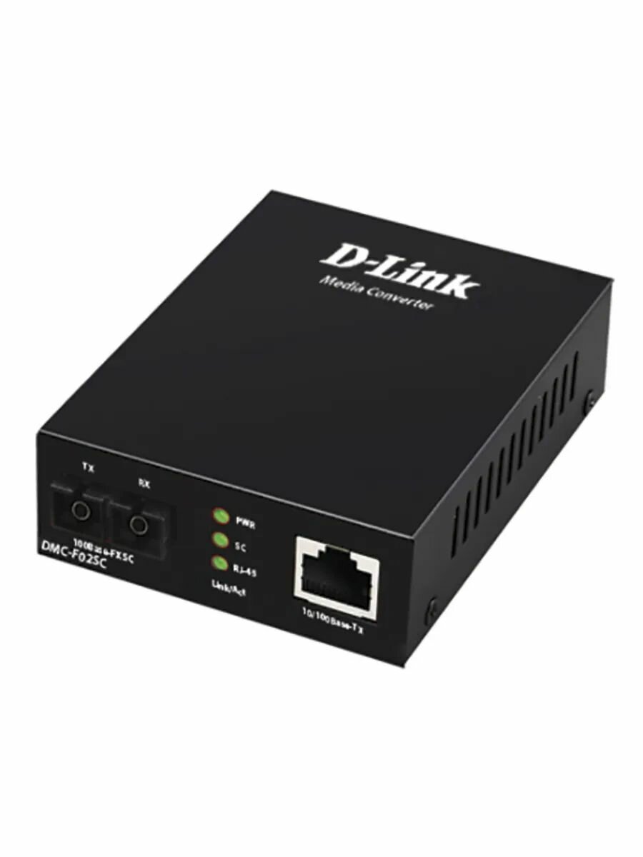Медиаконвертер D-Link DMC-F02SC с разъемом SC до 2 км