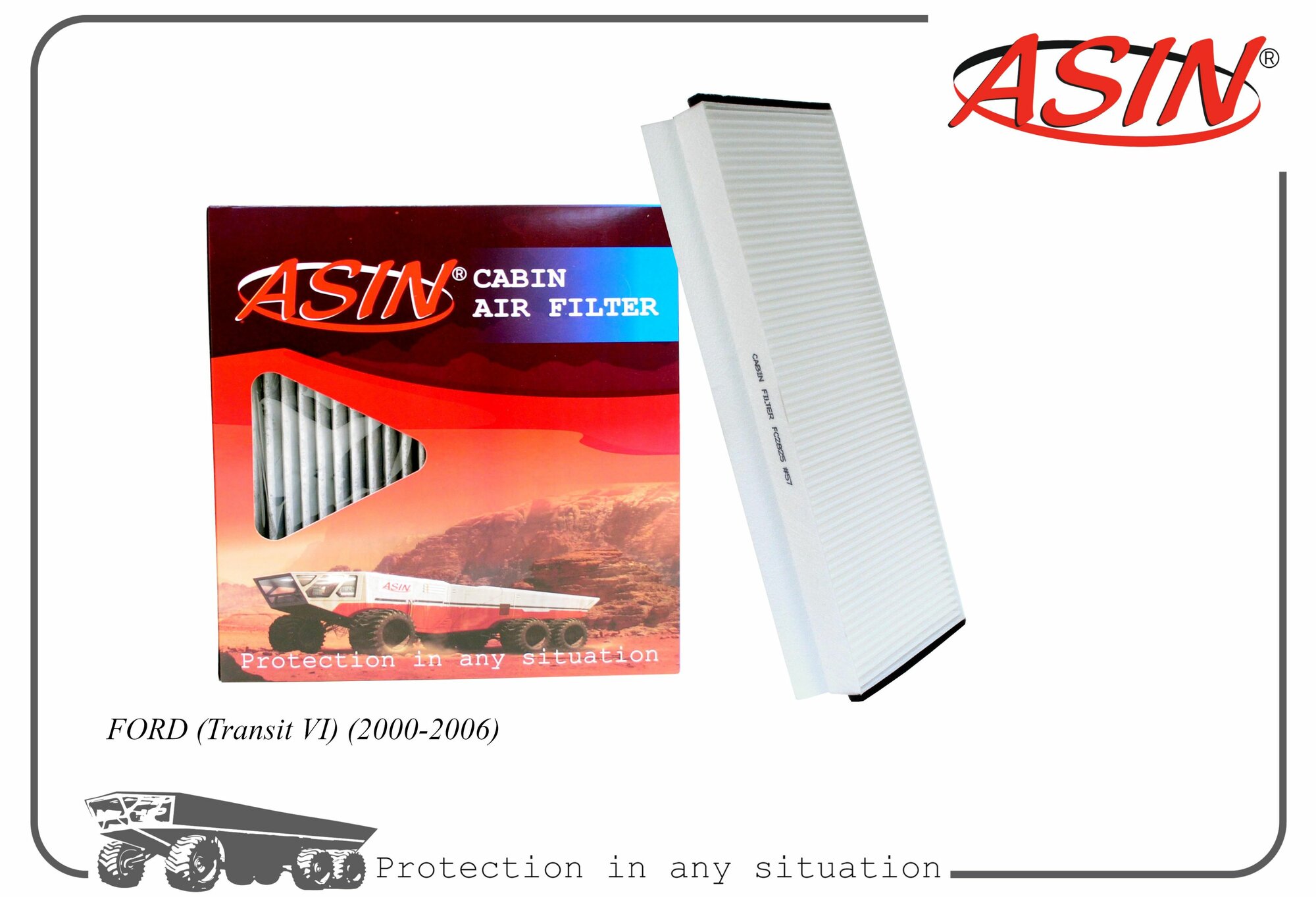 Фильтр салонный для Форд Транзит 6 ASIN. FC2825 ASIN
