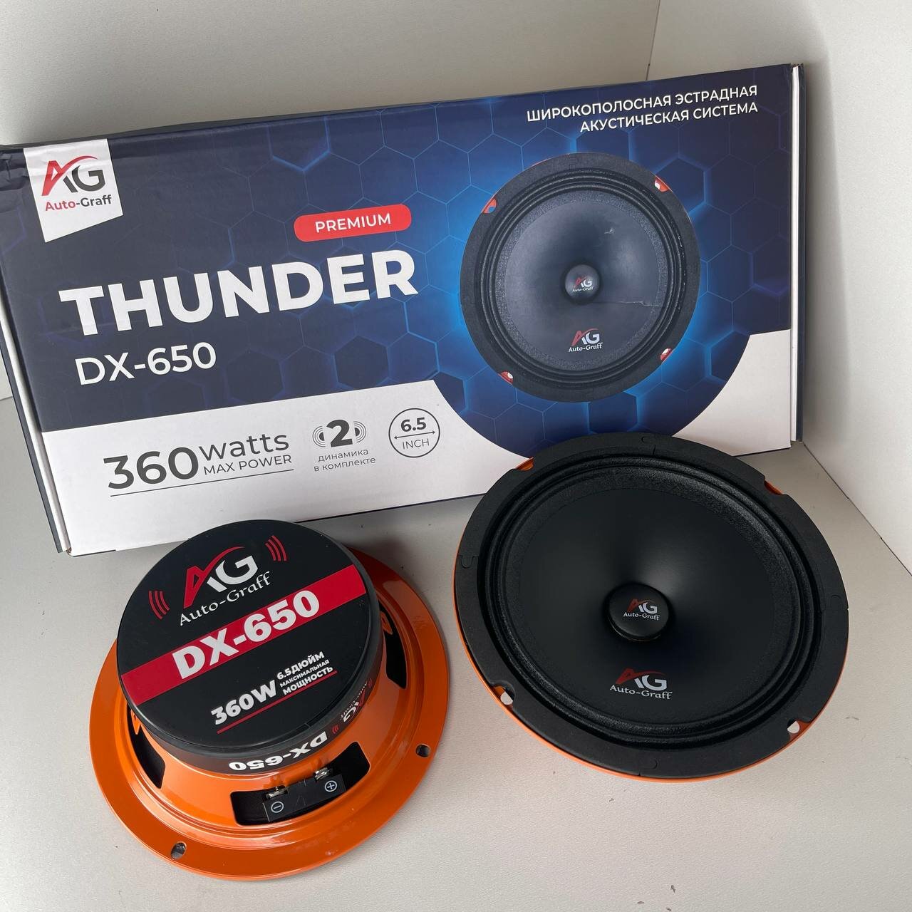 Широкополосная эстрадная акустическая система (Auto-Graff DX-650)