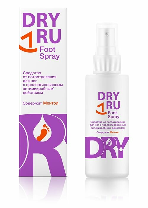 ДрайРу Foot Spray, 100 мл