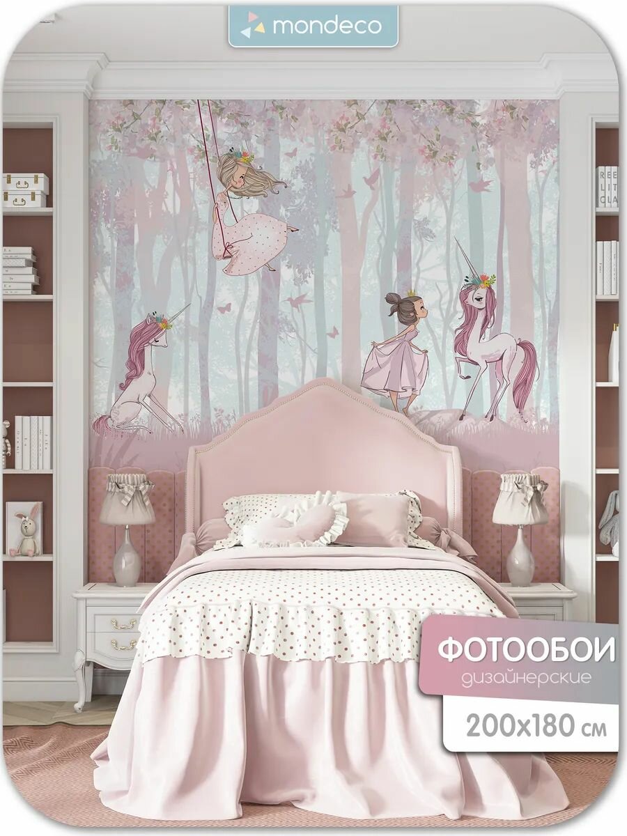 Фотообои Принцессы для девочки в детскую 200х180 фото обои принцессы