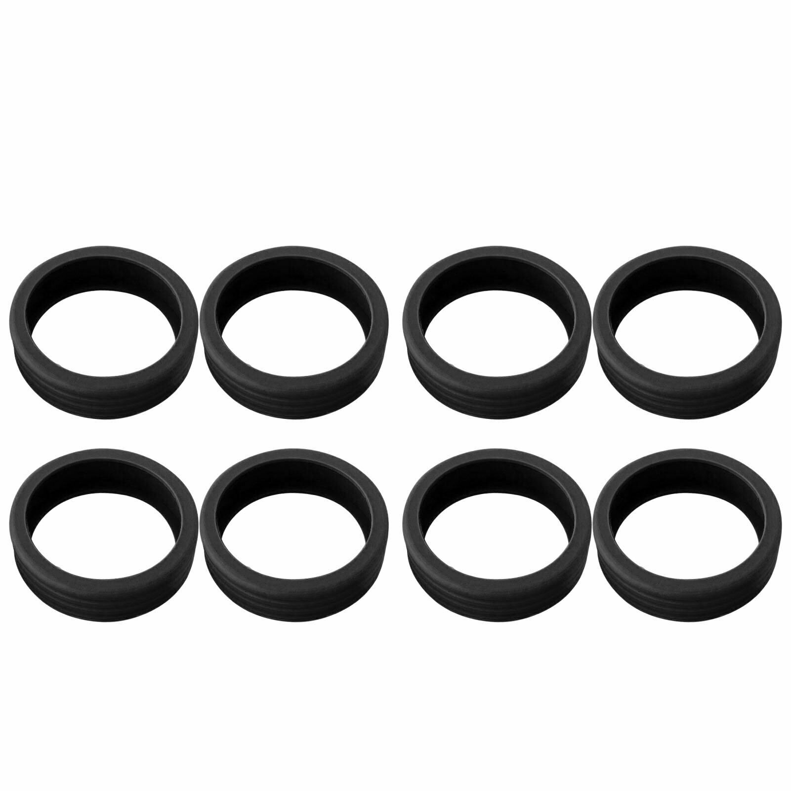 Шт. чехлы на колесах для чемодана с шумоподавлением, амортизирующий чехол на тележке, силиконовый защитный чехол на колесиках, черный