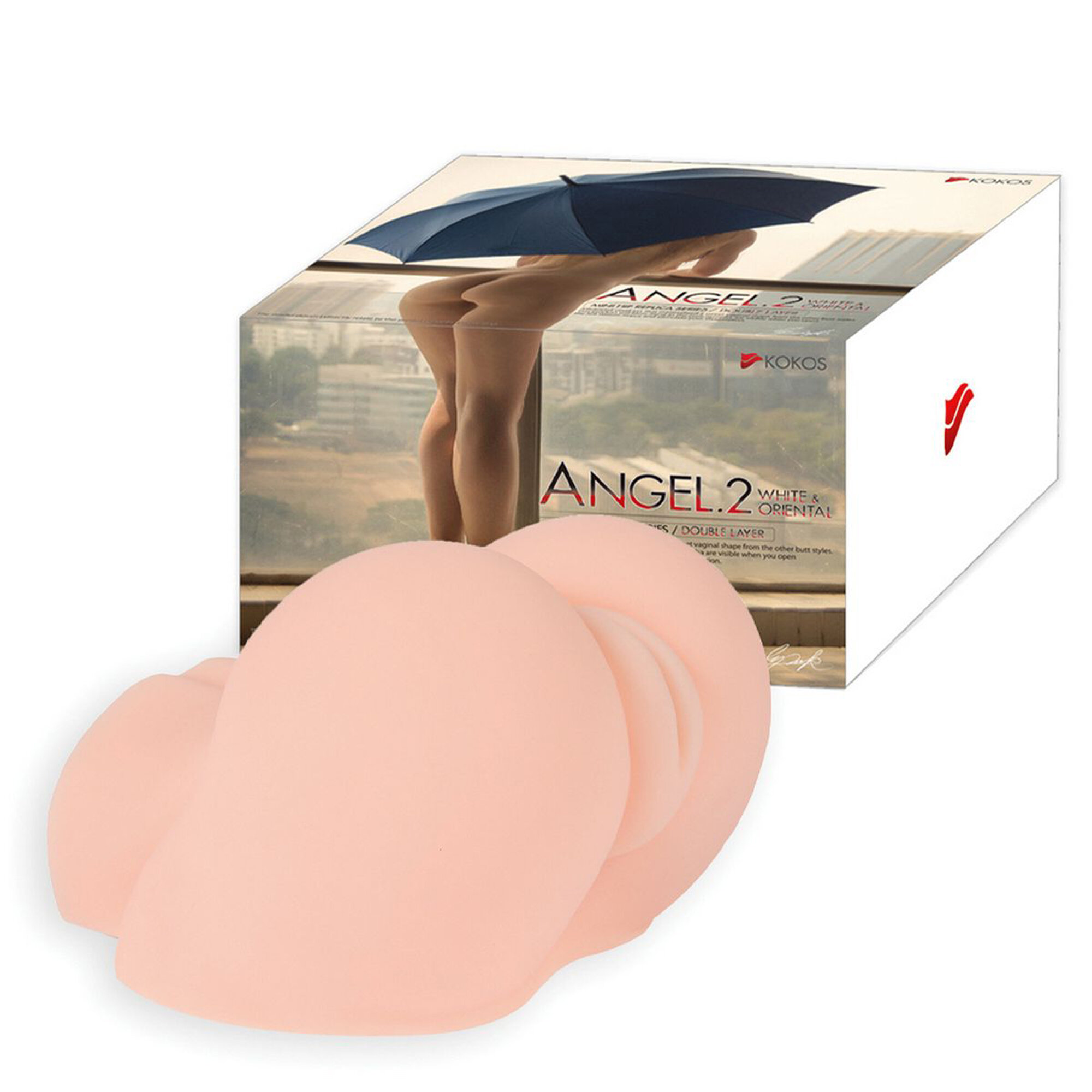 Мастурбатор Angel 2 vagina Mini hips с двойным слоем материала