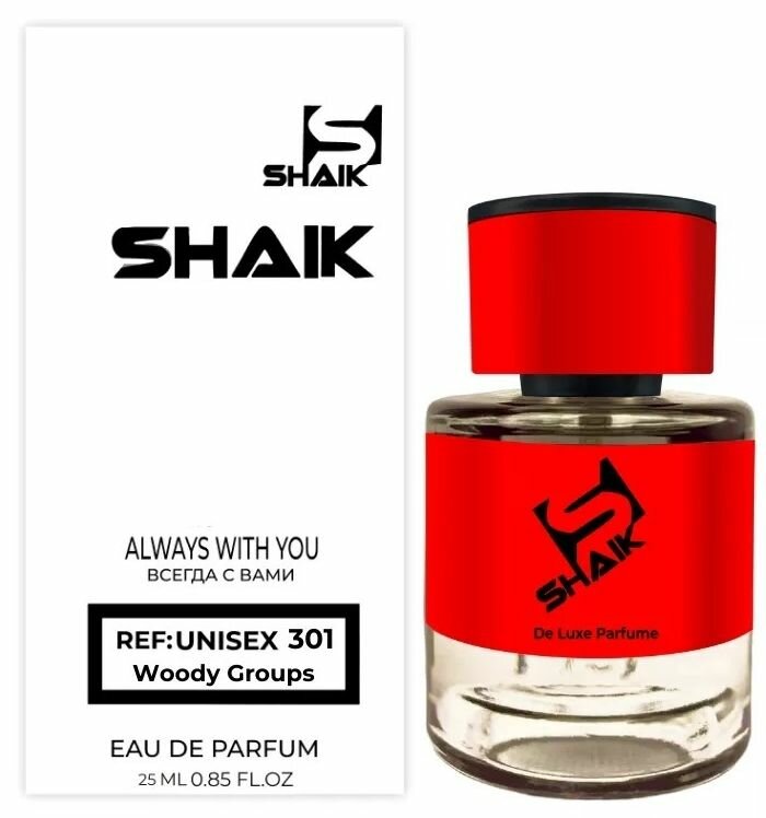 SHAIK Парфюмерная вода унисекс Shaik 301 MOLECULE 04 E духи женские масляные туалетная вода мужская парфюм 25 мл