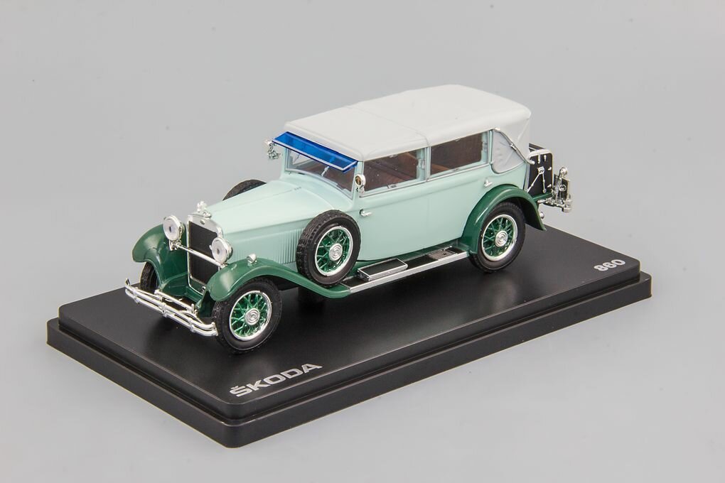 Масштабная модель Skoda 860 (1932) - Light Green