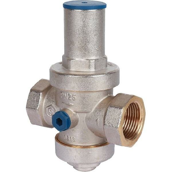 Редуктор давления PN25 вн/вн 3/4 с выходом под манометр SVS-1008-000020 STOUT