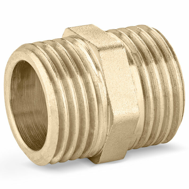 Ниппель переходной 3/4" с наружней резьбой (НР) LD Pride из латуни
