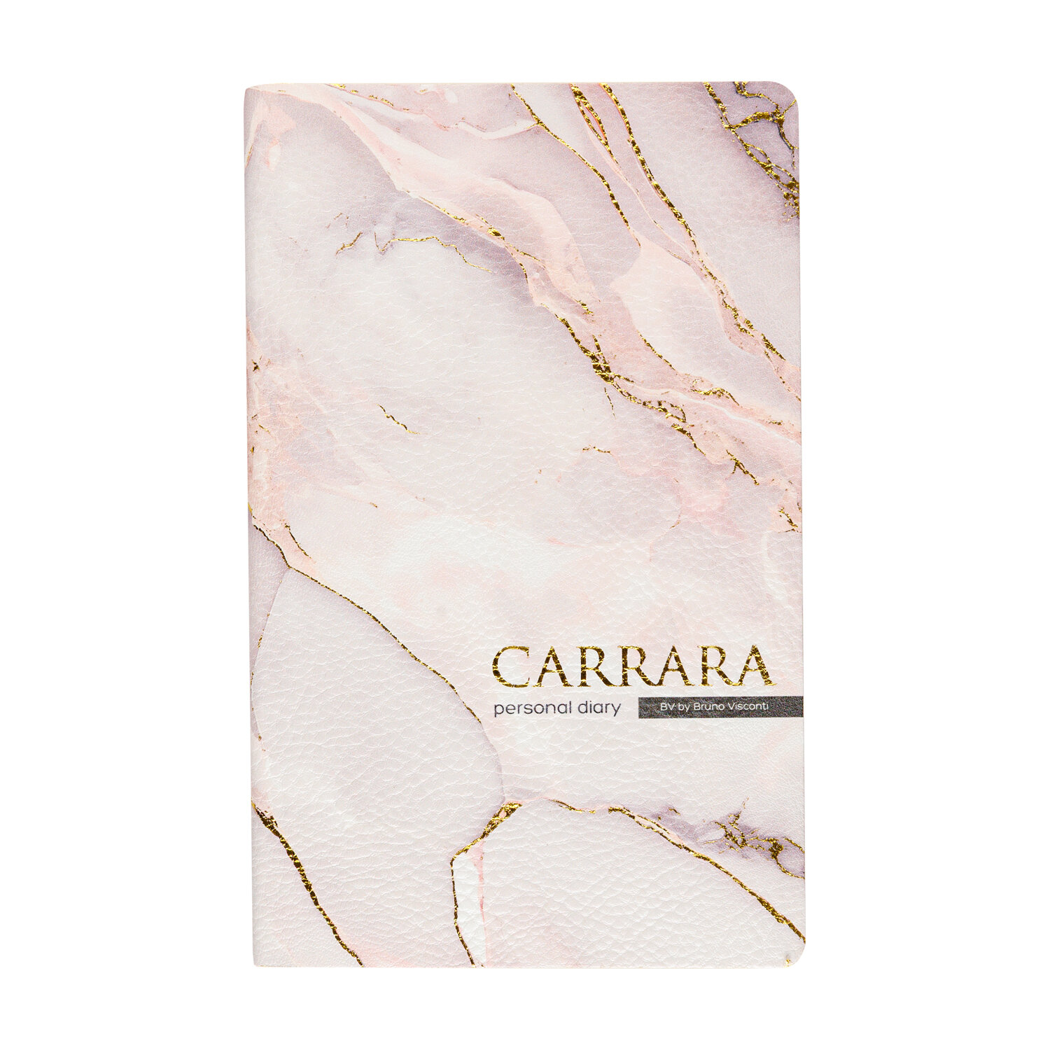 Ежедневник недатированный А5 Bruno Visconti "CARRARA", 256 страниц, искусственная кожа, 125х200мм
