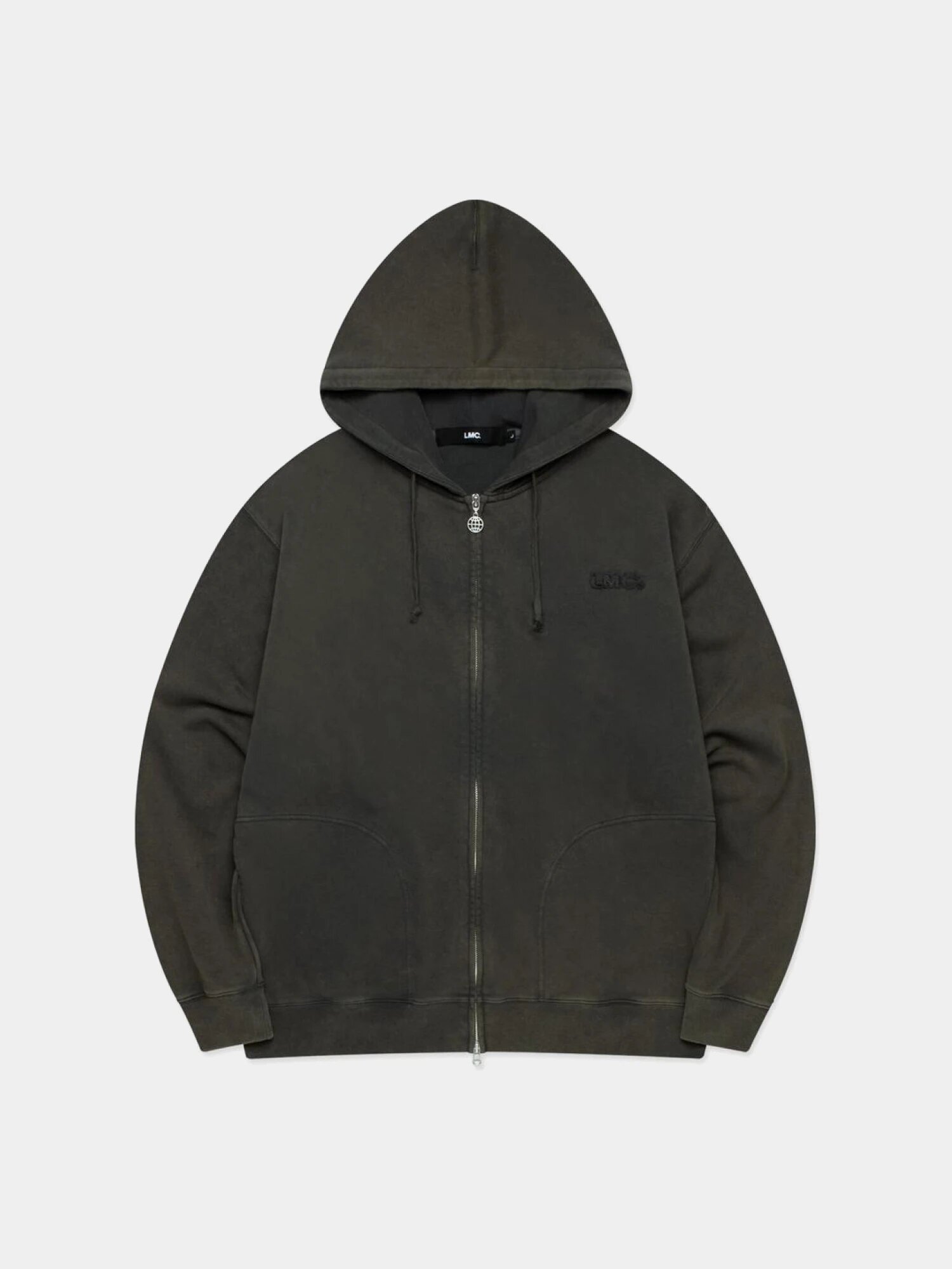 Худи Washed OG Applique Zip Up