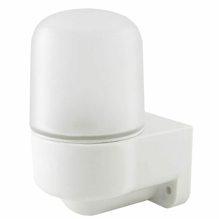 Светильник для бани и сауны (НПБ400-2) GCF-SNC-60W-E27-IP65-W угловой керамика General