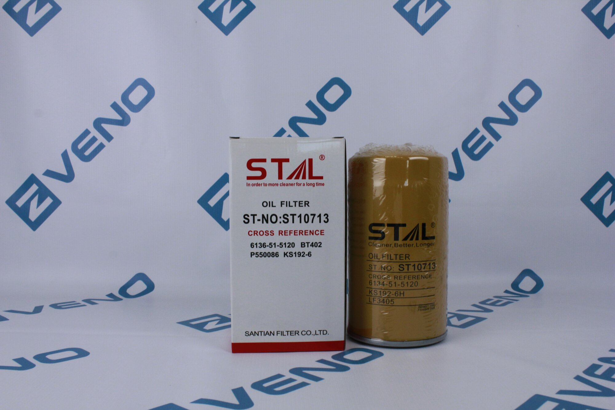 Фильтр масляный STAL ST10713 (LF3405; P550708; 6134-51-5120; 6134515121; B7051; LFP8320; W11168) Komatsu