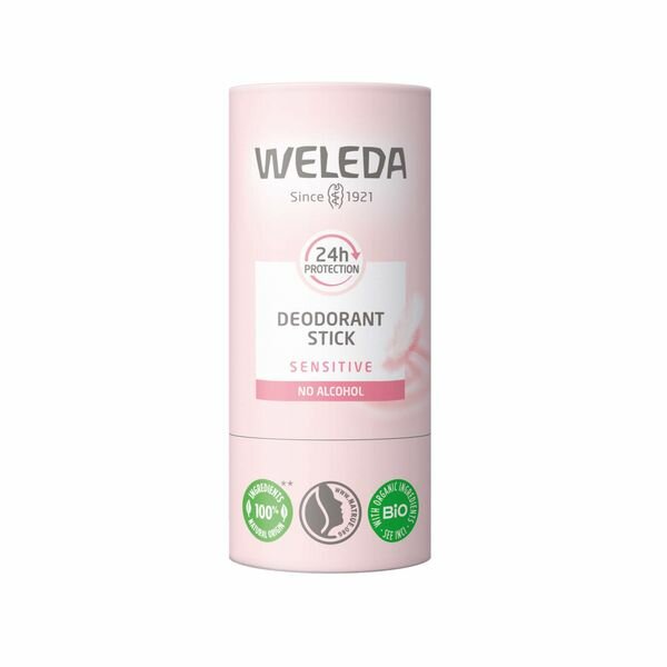 Дезодорант-стик для чувствительной кожи 24ч Weleda/Веледа 50г