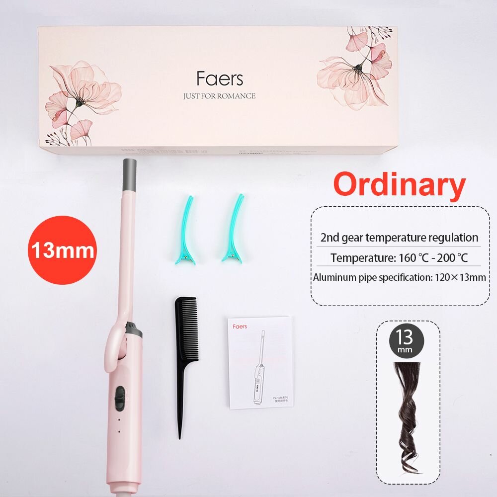 Электрическая завивка волос мини-щипцы для завивки 9 мм/13 -lj