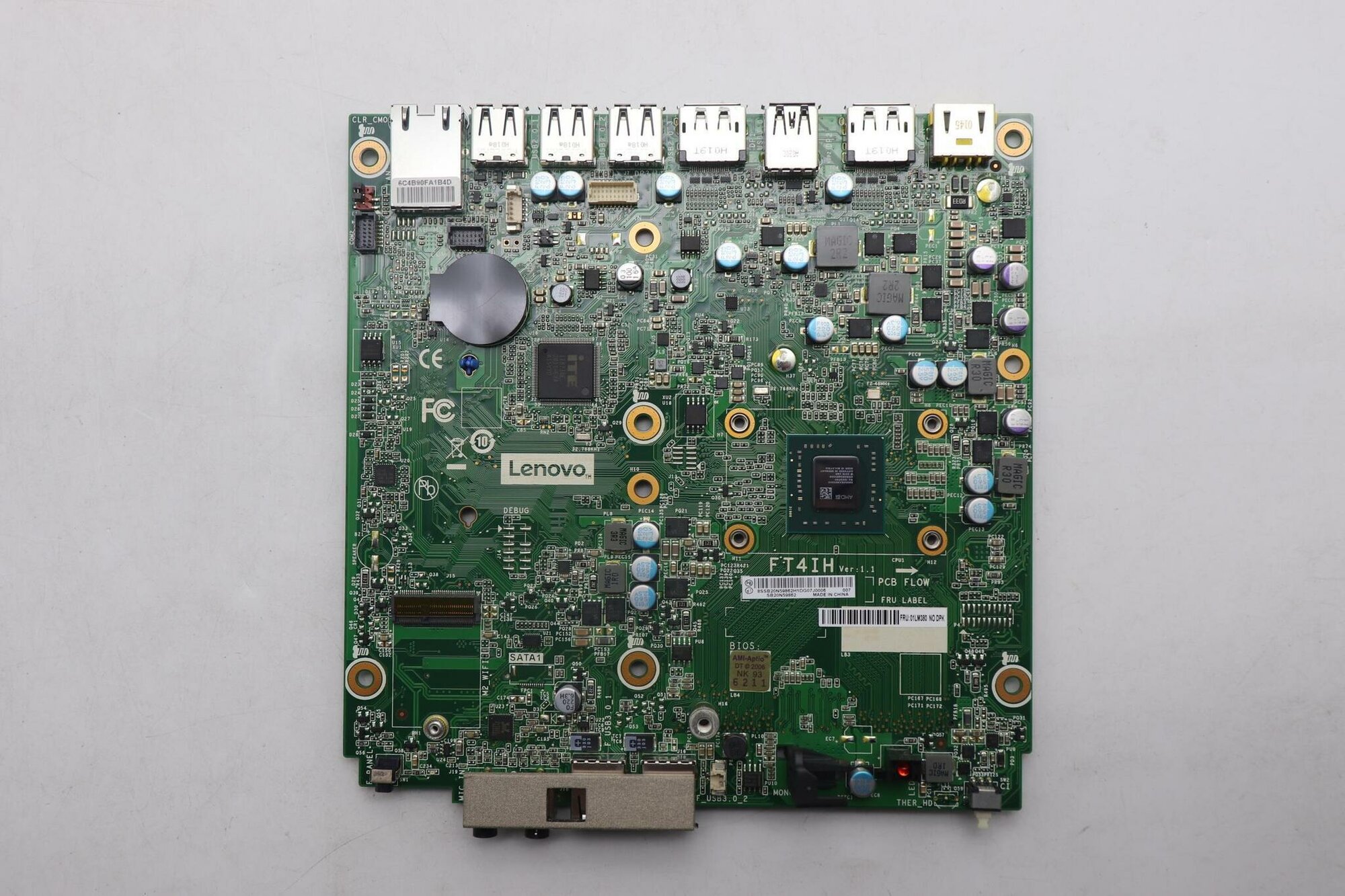 Материнская плата для ПК Lenovo M625Q E2-9000e NO DPK (01LM380), оригинал