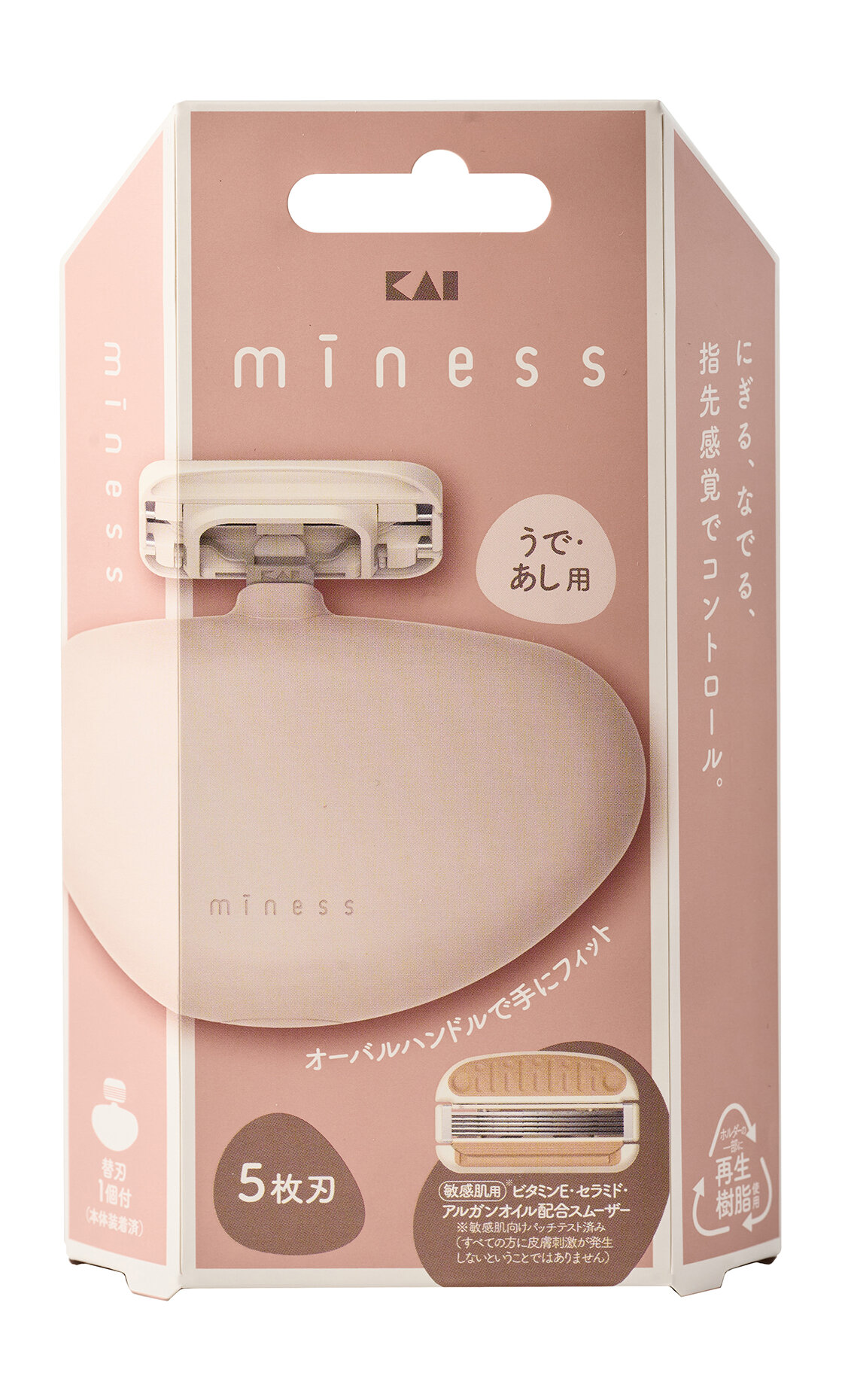 MINESS Станок для бритья рук и ног женский