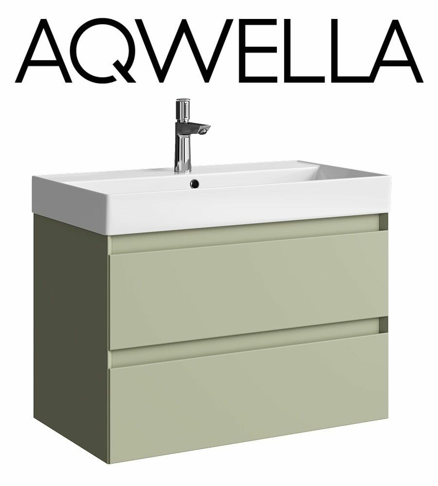 Тумба под раковину Aqwella Geometria 80 GE01082SH