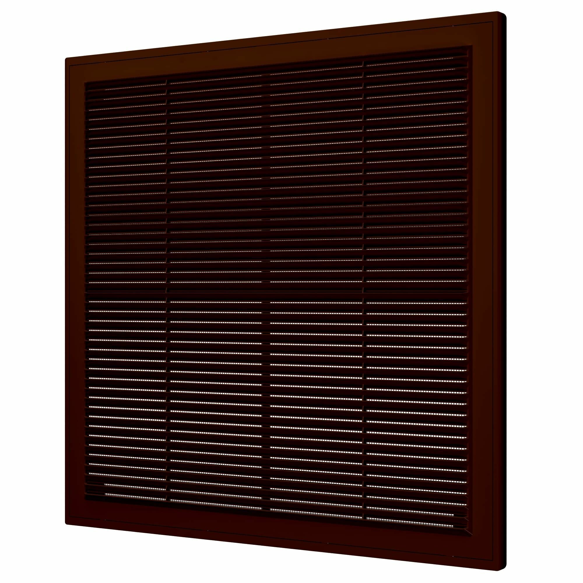 Решетка вентиляционная Р сетка разъемная 400х400 пластик Brown ERA