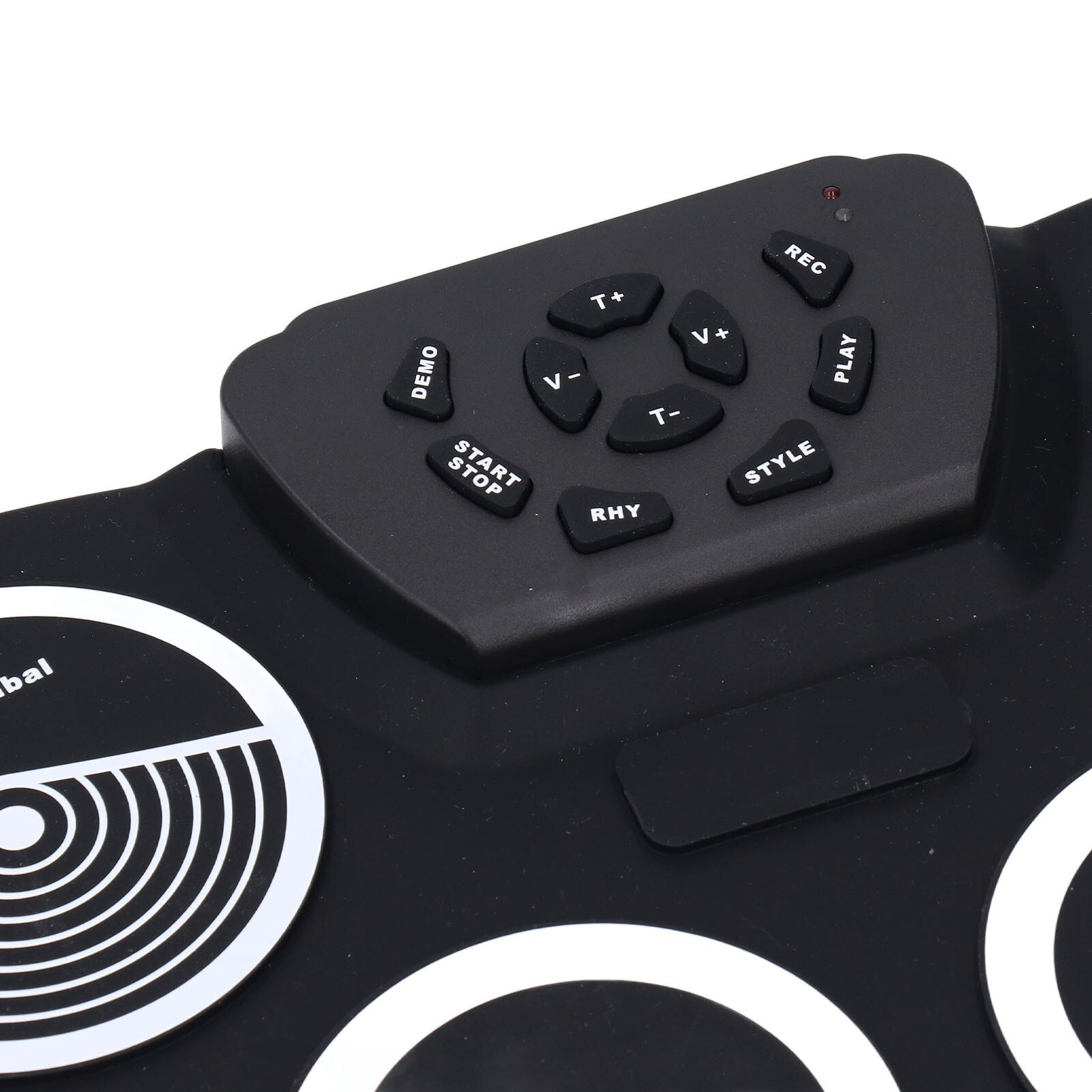 Электронная ударная установка Roll Up. Портативная лёгкая электронная ударная установка с 9 пэдами для занятий.