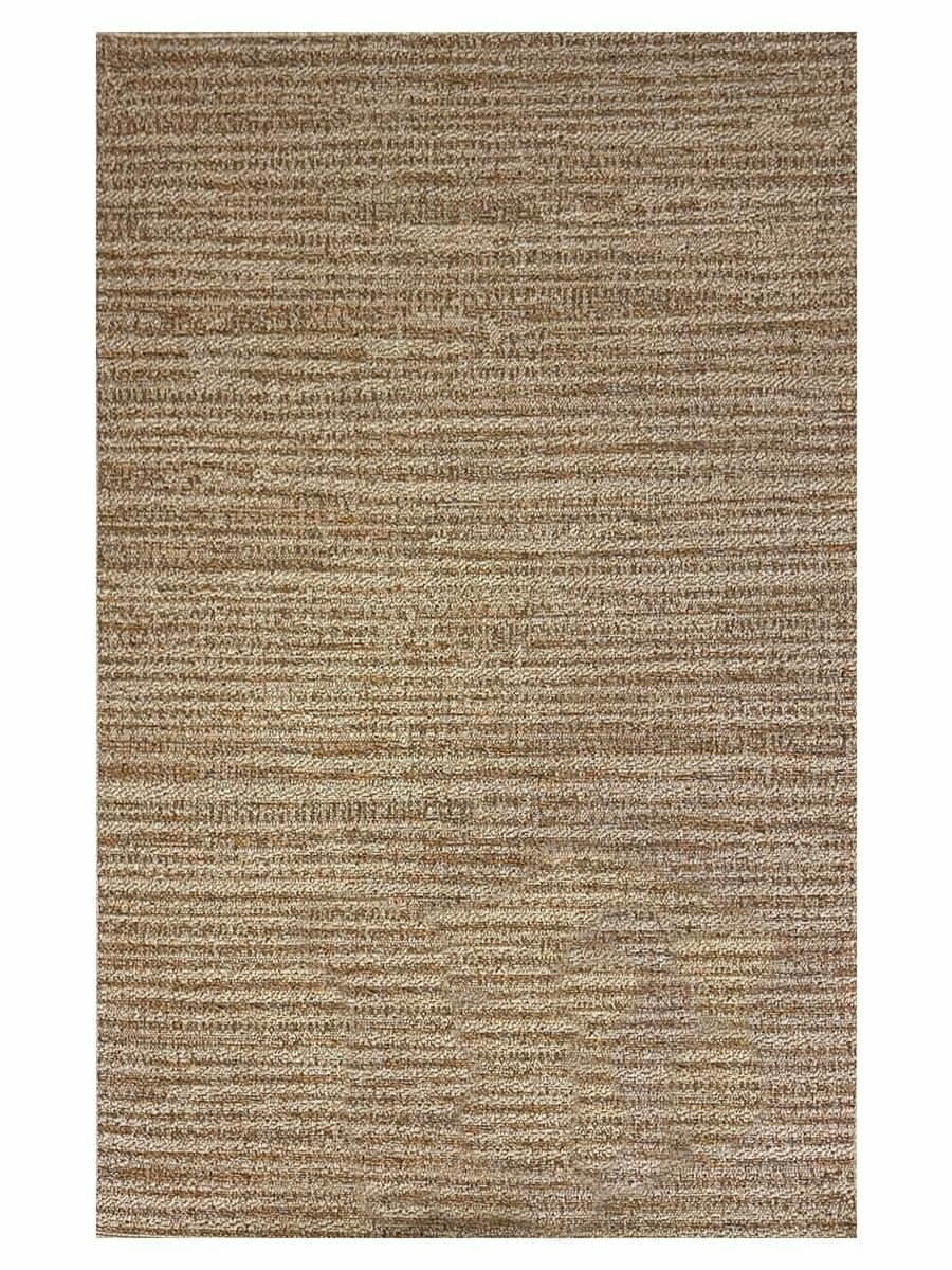 Ковер для комнаты на пол, палас в гостиную, Крит, 160х230, Коричневый, Бежевый