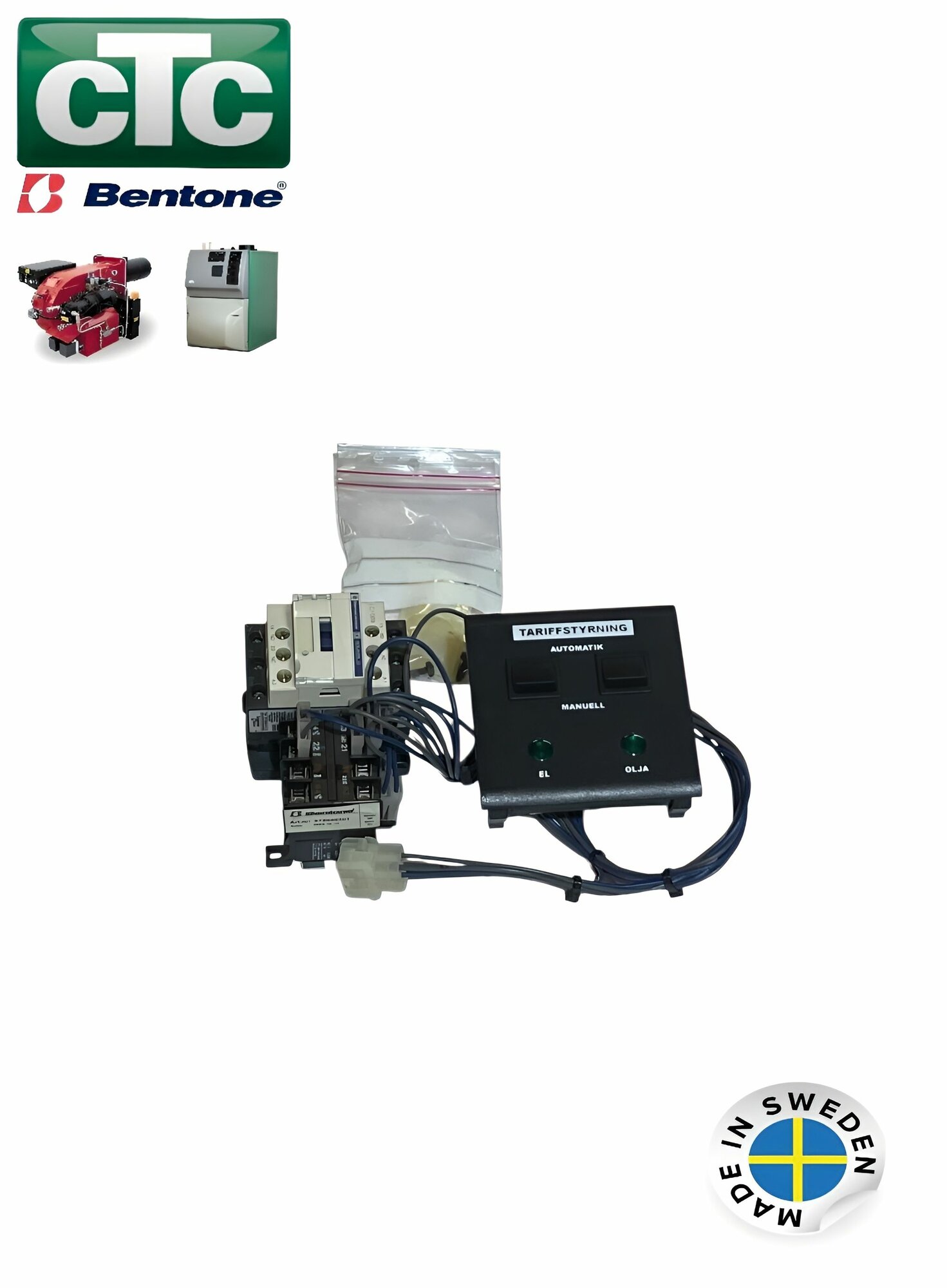 Автоматика тарифных часов для котлов CTC серии 1100-1200-2200